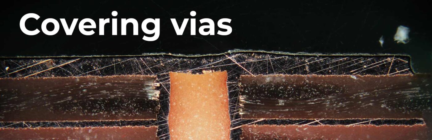 Covering vias - Eurocircuits