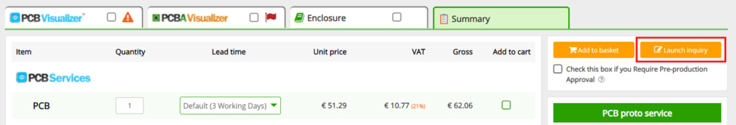 Parts Pre-Order (PPO) User Guide - Eurocircuits