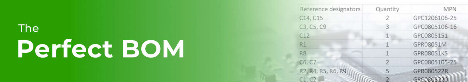 The Perfect BOM - Eurocircuits