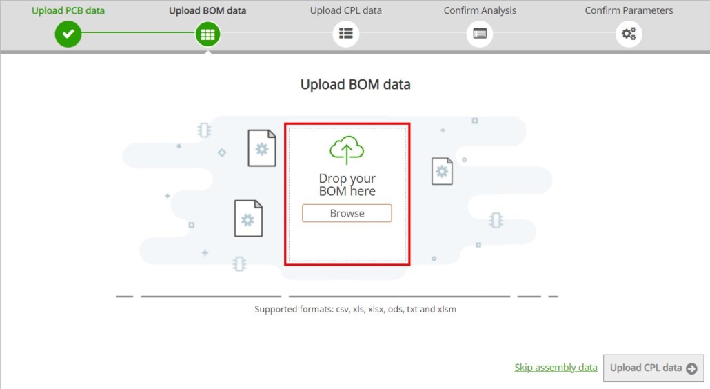 Upload BOM Data User Guide - Eurocircuits