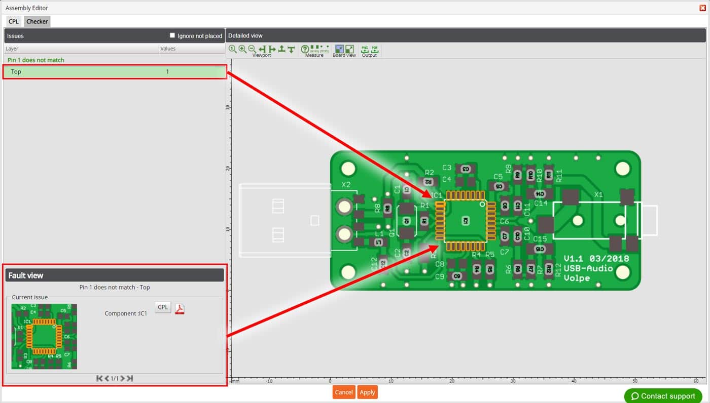 Identifying Pin 1 and defining zero point rotation - Eurocircuits