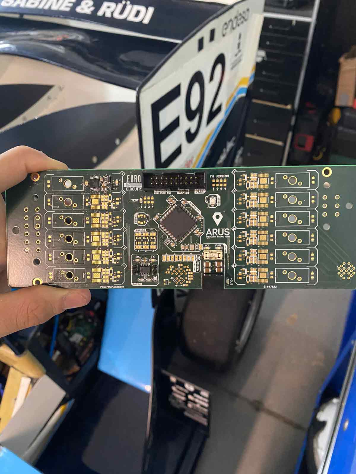 ARUS Debuts their First Autonomous Car with Major Upgrades - Eurocircuits